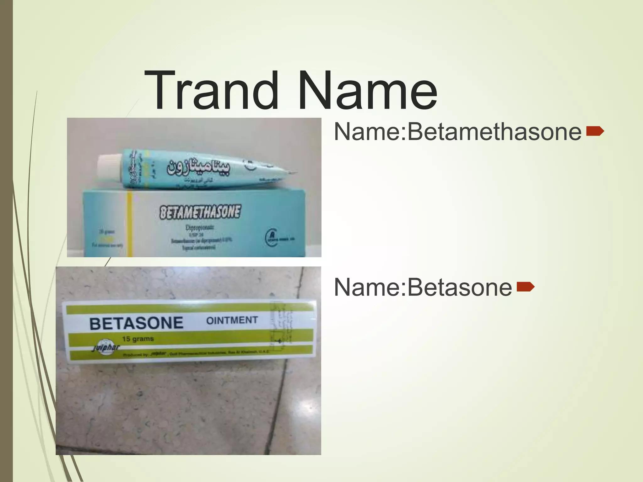 Betamethasone | PPTX