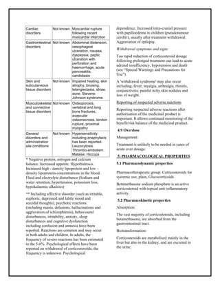 Betamethasone 0.5 mg soluble tablets smpc taj pharmaceuticals | PDF