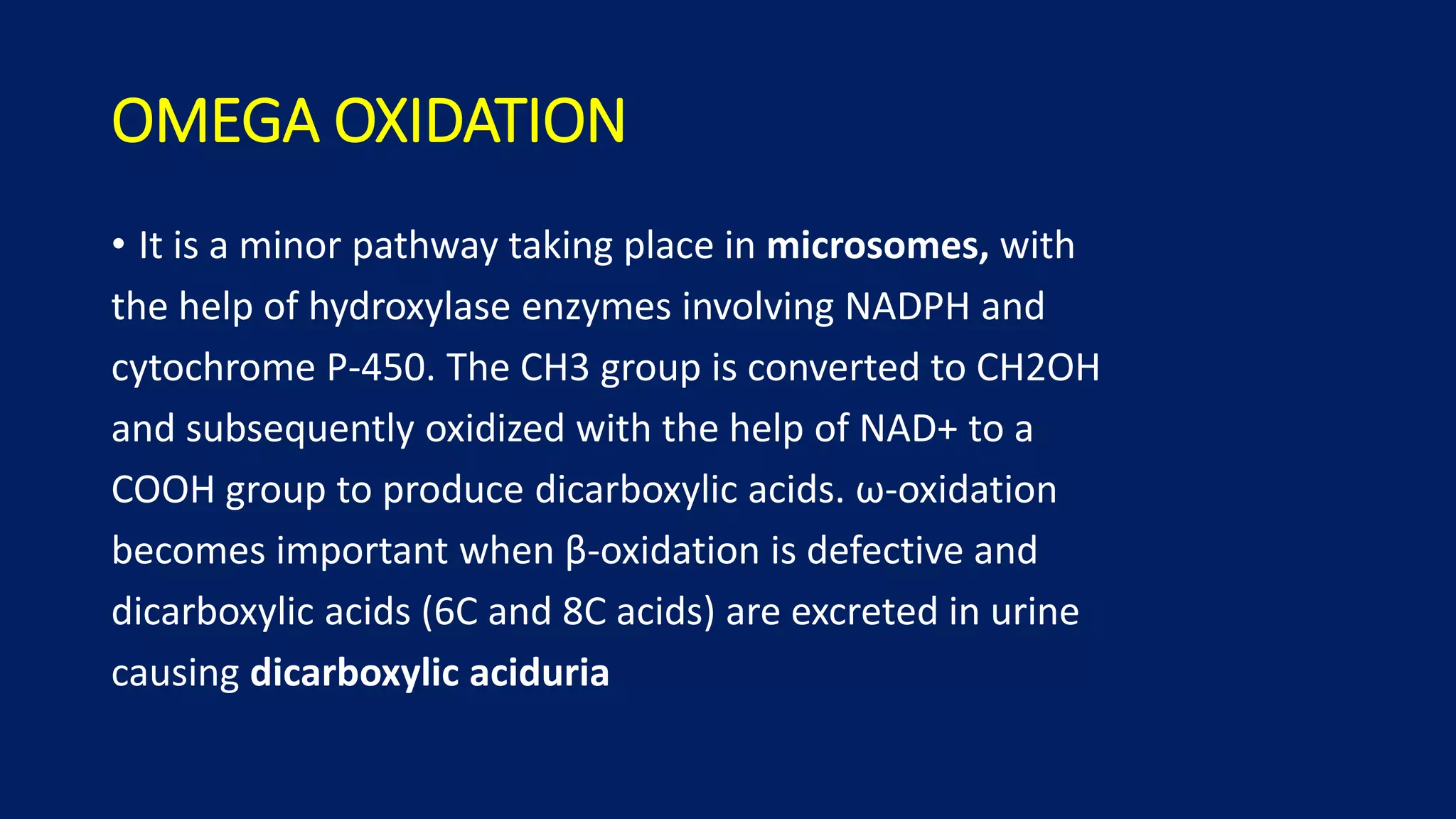 beta oxidation.pptx | Chemistry | Science