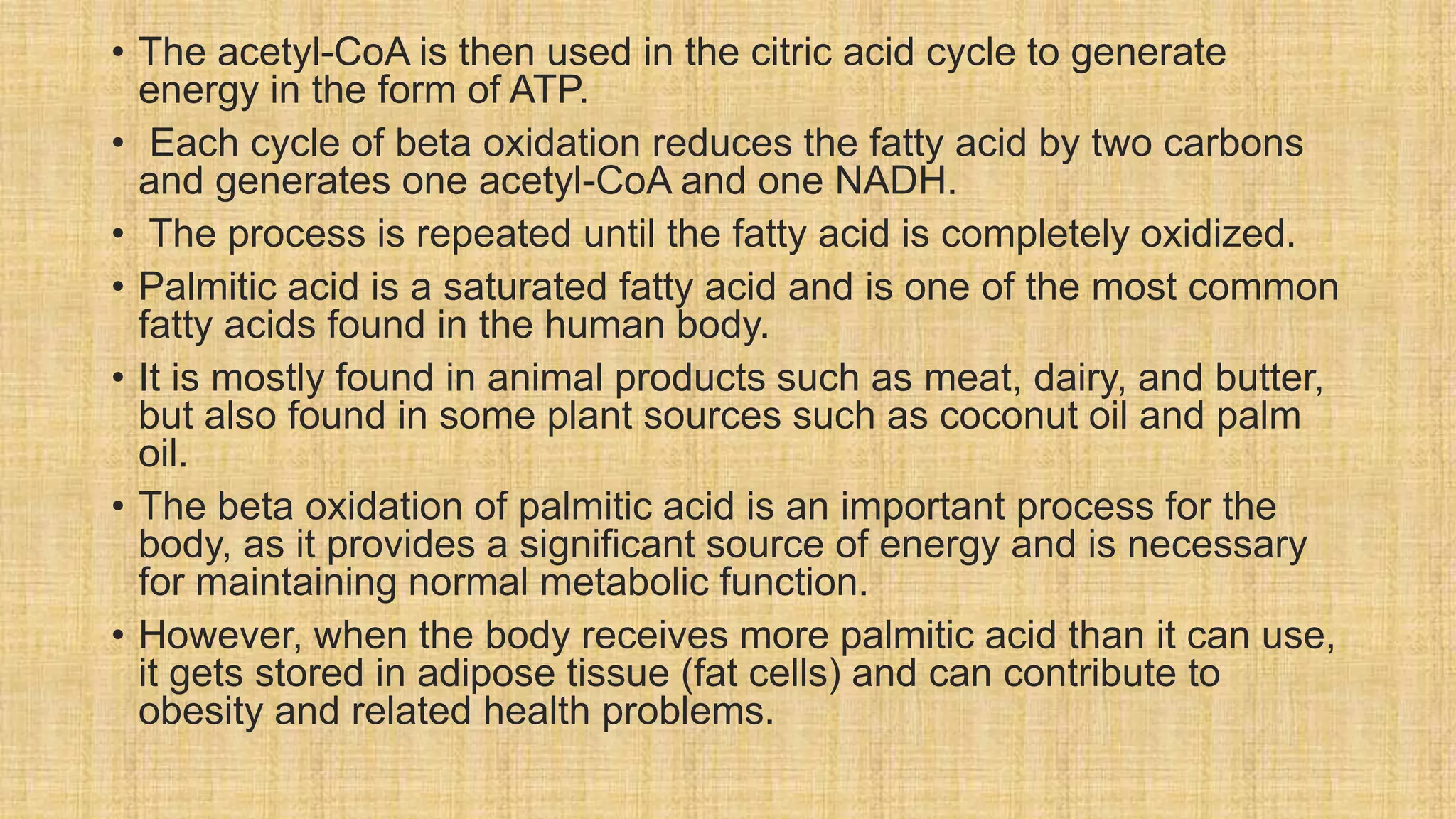 Beta Oxidation of Saturated Fatty acids.pptx