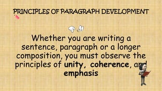 Lesson II: Writing a Paragraph | PPT