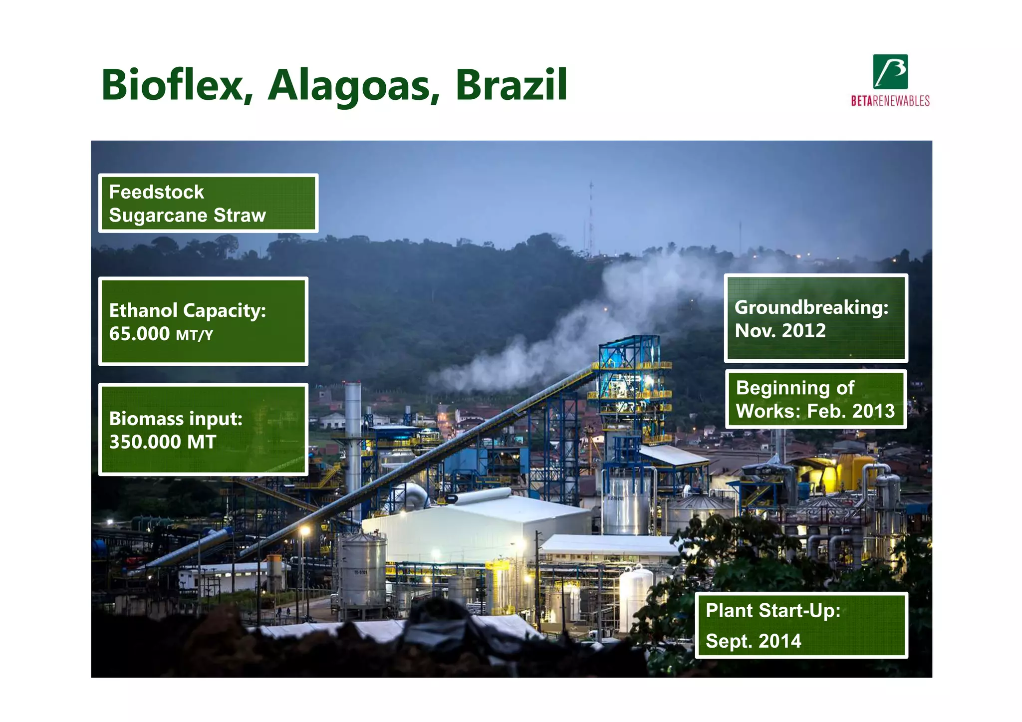 Cellulosic Bioethanol from biomass...at industrial scale ! | PDF