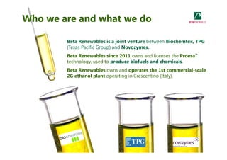 Cellulosic Bioethanol from biomass...at industrial scale ! | PDF