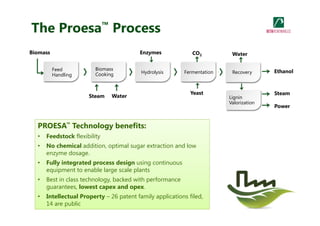 Cellulosic Bioethanol from biomass...at industrial scale ! | PDF