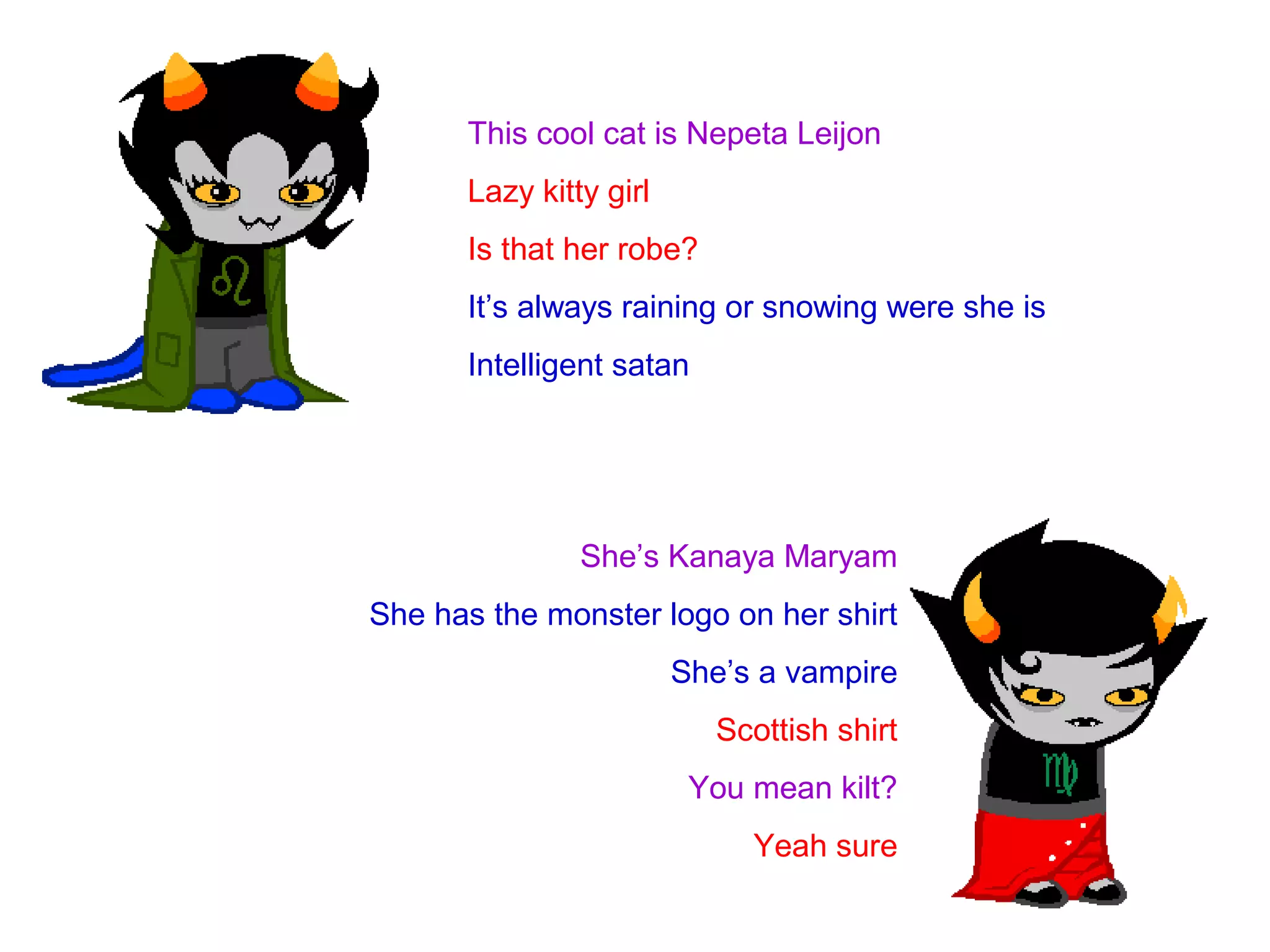What my parents think about some of the Homestuck characters (beta ...