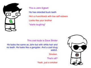 Homestuck Main Characters