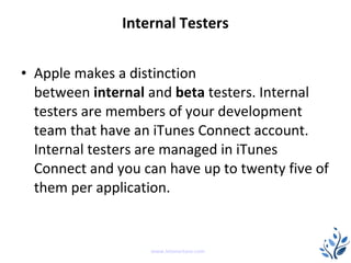 Beta testing guidelines for developer | PPT