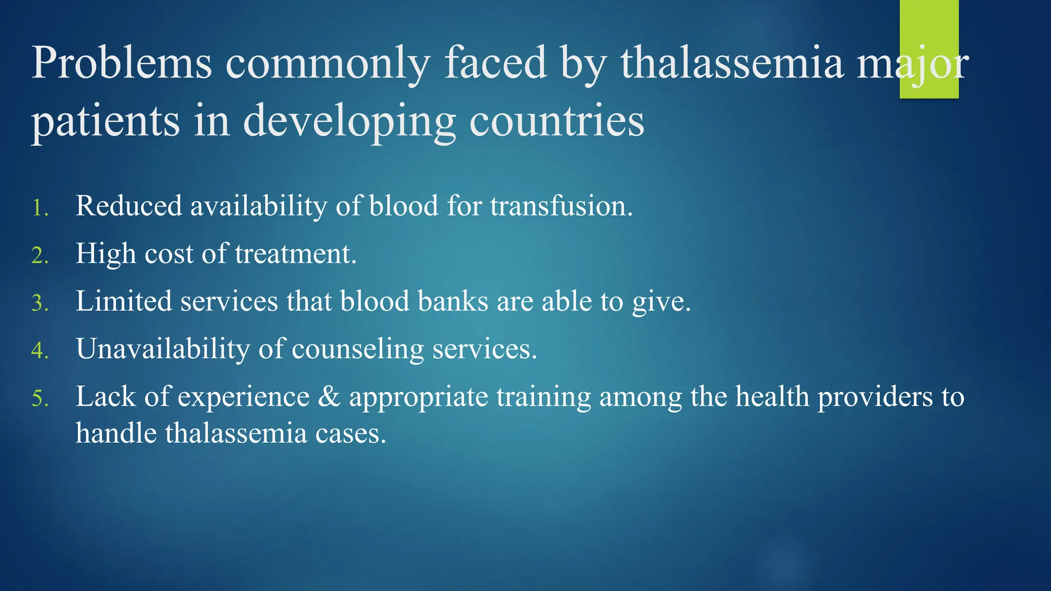 Anemia Section - Journey to Beta Thalassemia | PPTX