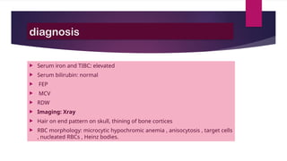 Beta Thalassemia.pptx an overview by DR Khansa | PPTX