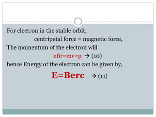 Betatron ppt suya | PPTX