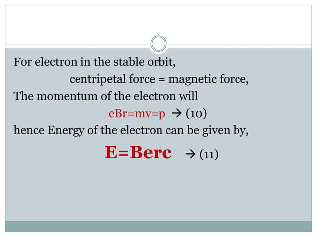 Betatron ppt suya | PPTX | Physics | Science