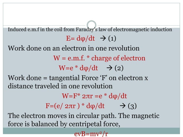 Betatron ppt suya | PPTX | Physics | Science
