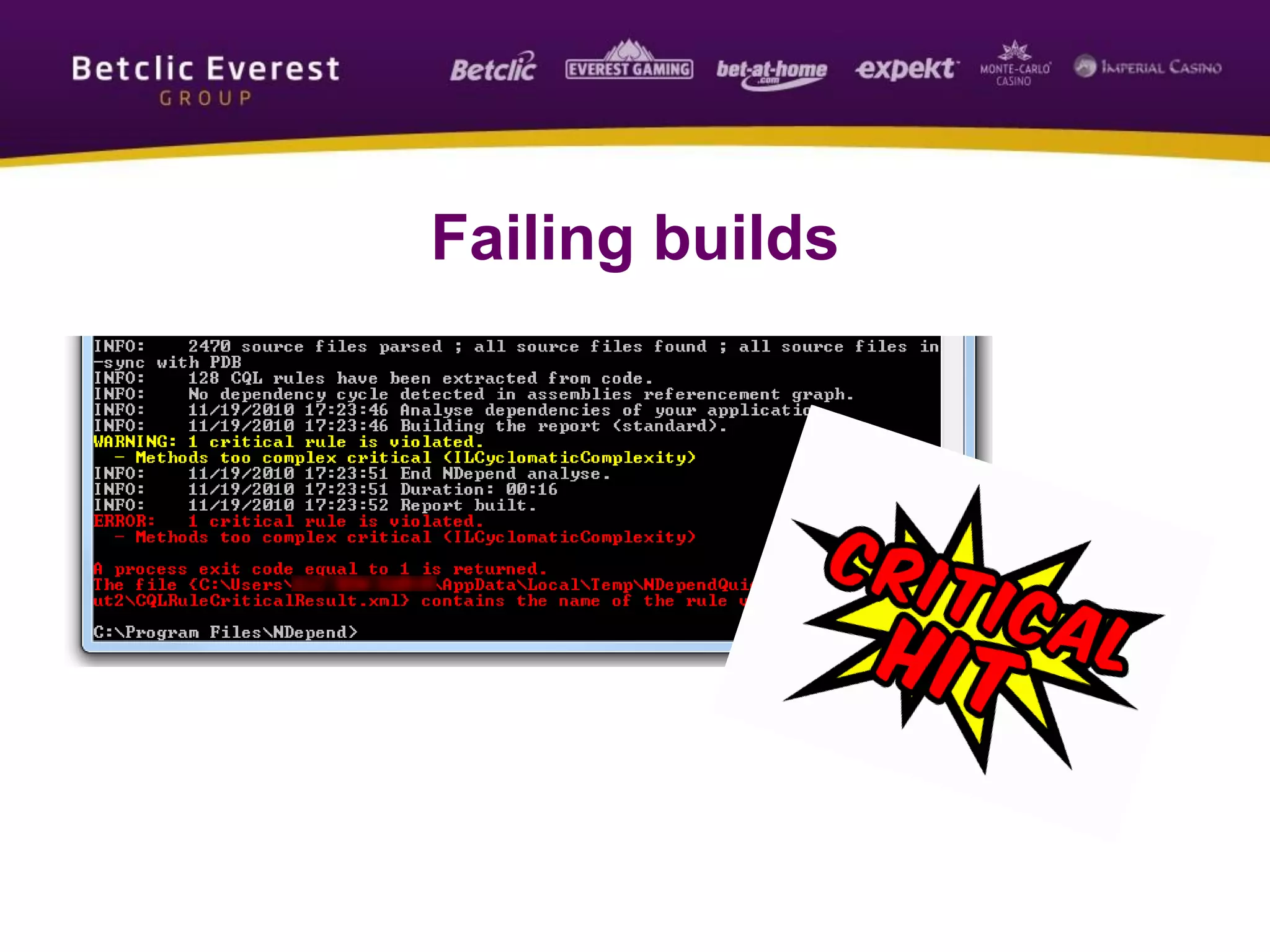 Mini-Training: NDepend | PPT