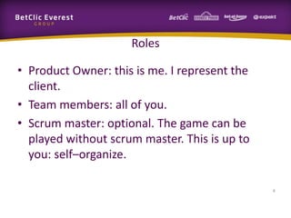 Scrum Game | PPT