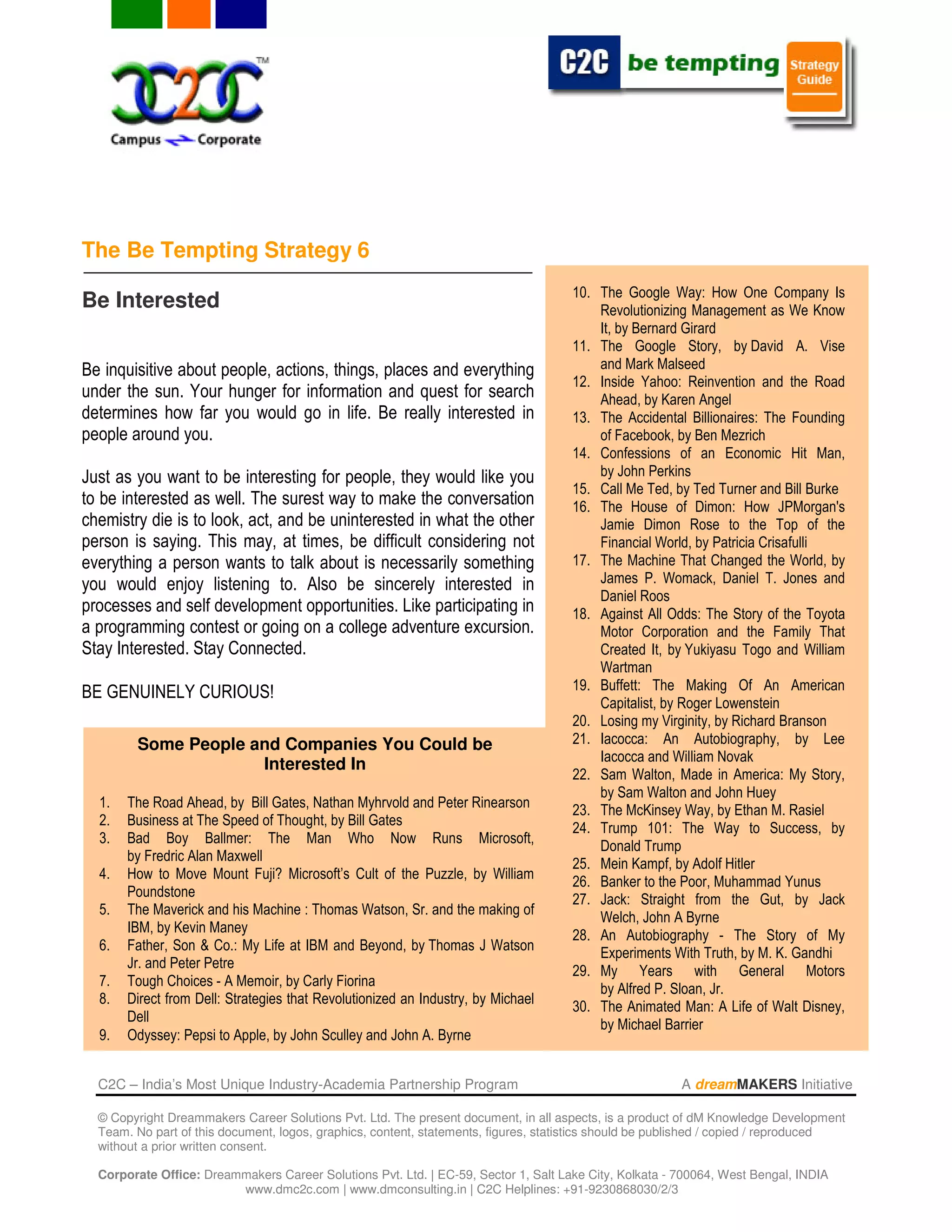 Be Tempting Guide | PDF