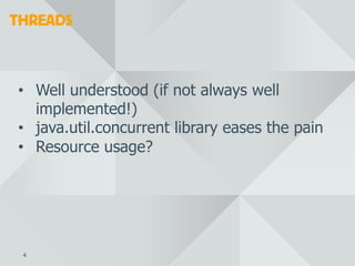 Martin Anderson - threads v actors | PPT