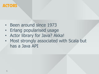 Martin Anderson - threads v actors | PPT