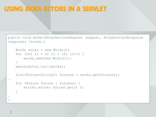 Martin Anderson - threads v actors | PPT