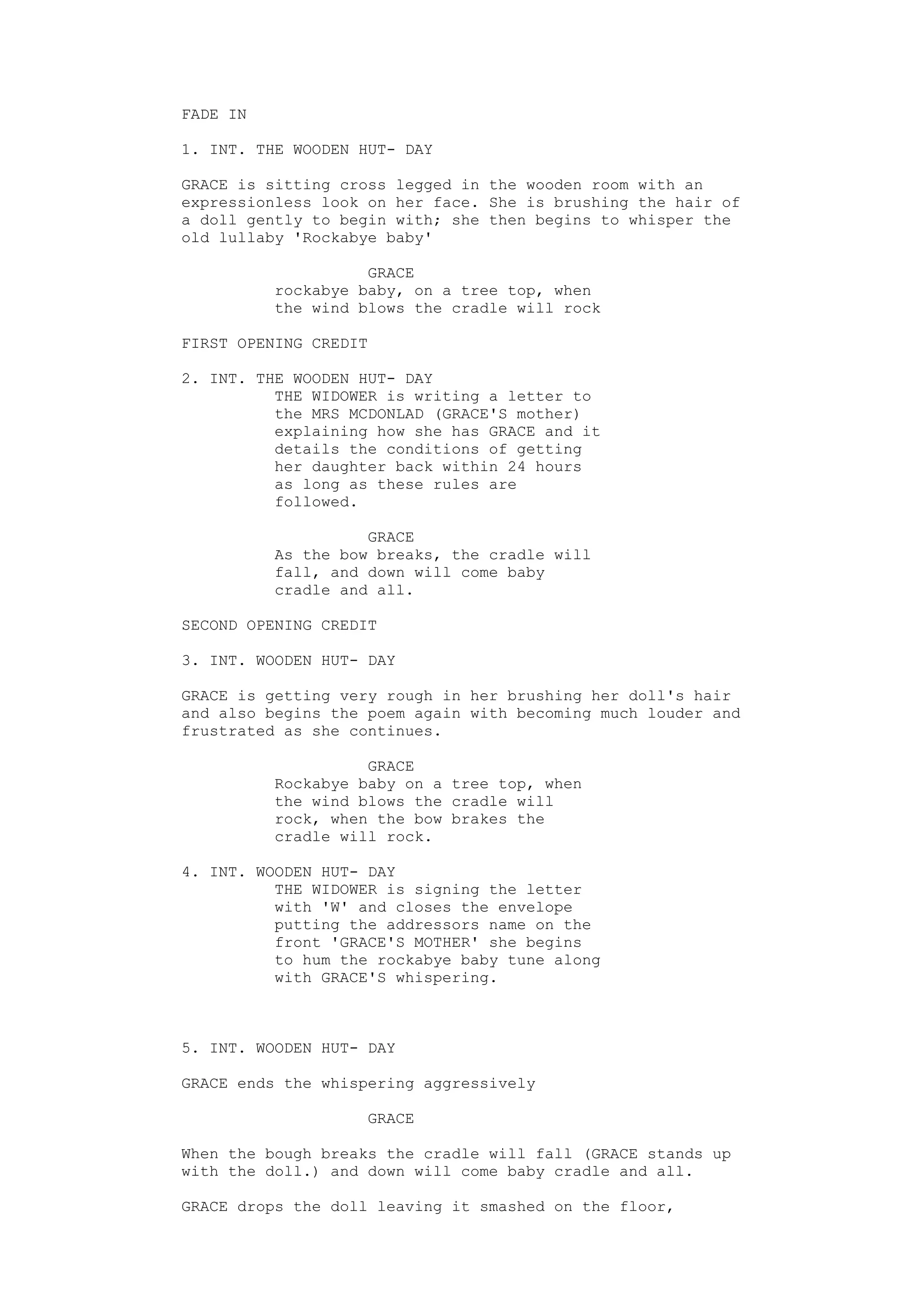 Final Screenplay | PDF