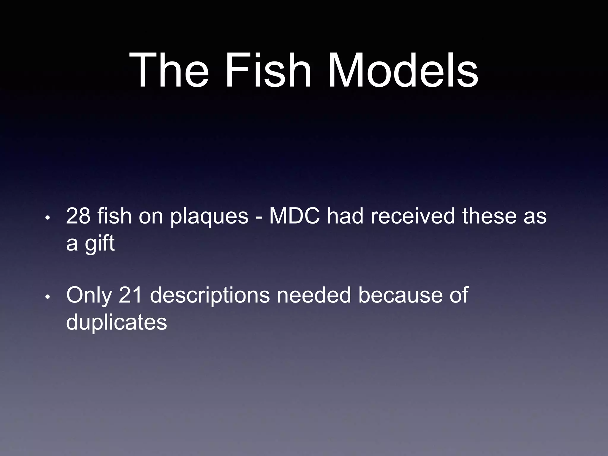 Fish Model Identification | PPTX