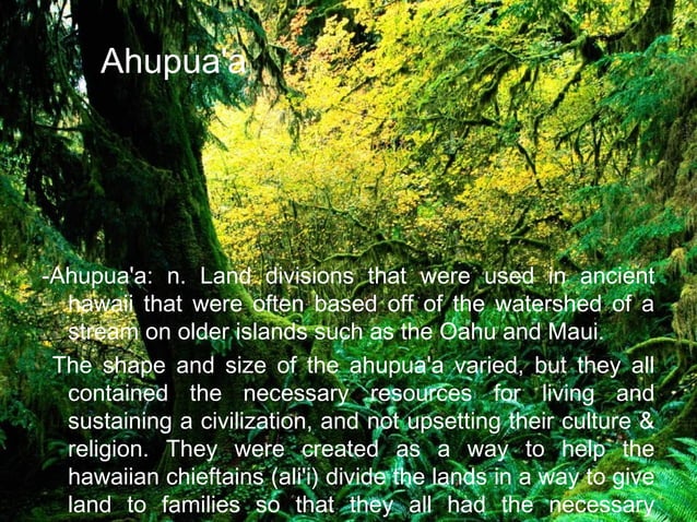 Sustainability in Hawaii | PPT