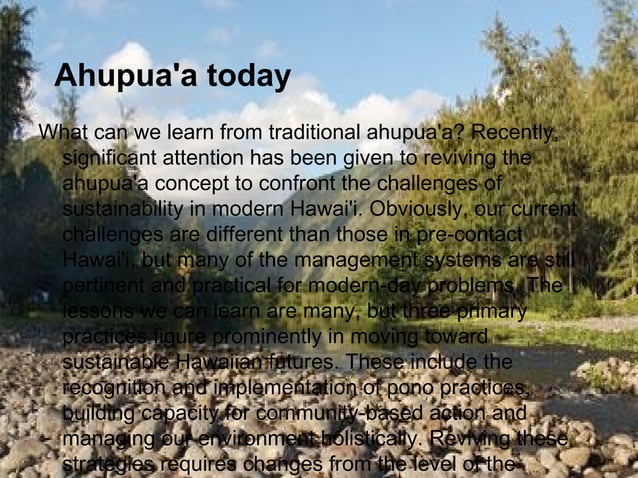 Sustainability in Hawaii | PPT