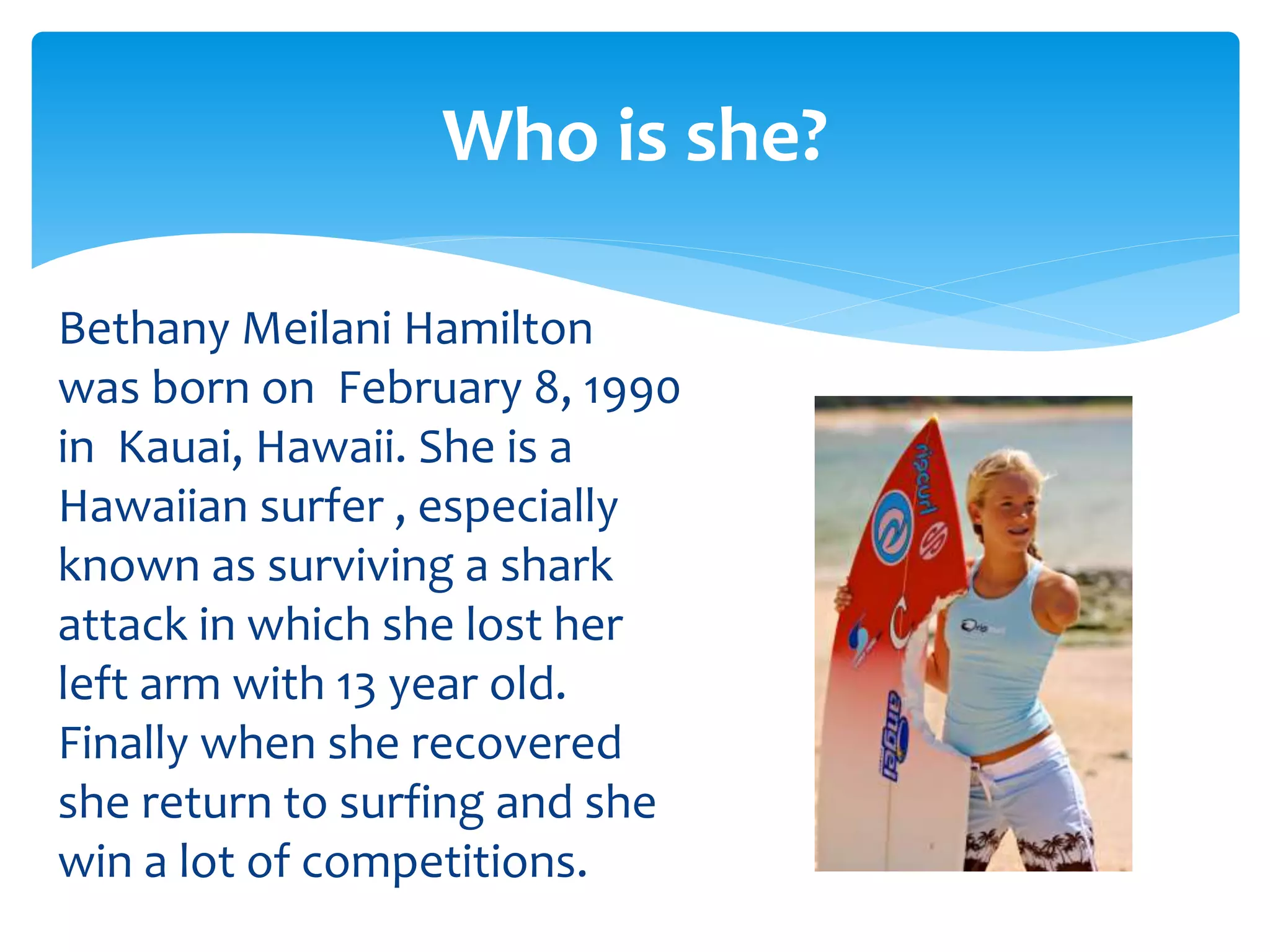 Bethany Hamilton | PPTX
