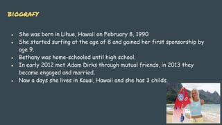 Bethany hamilton (1) | PPTX