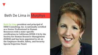 Beth De Lima | Murphys | PPT