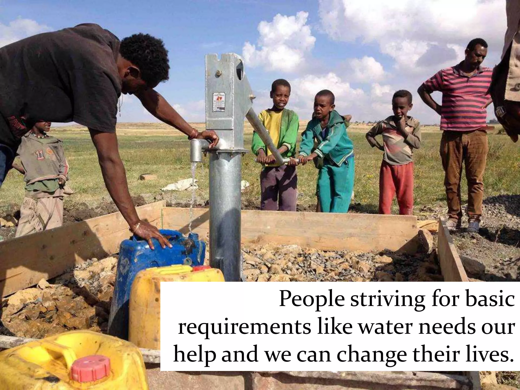 Be the Change to Solve Water Crisis | PPTX