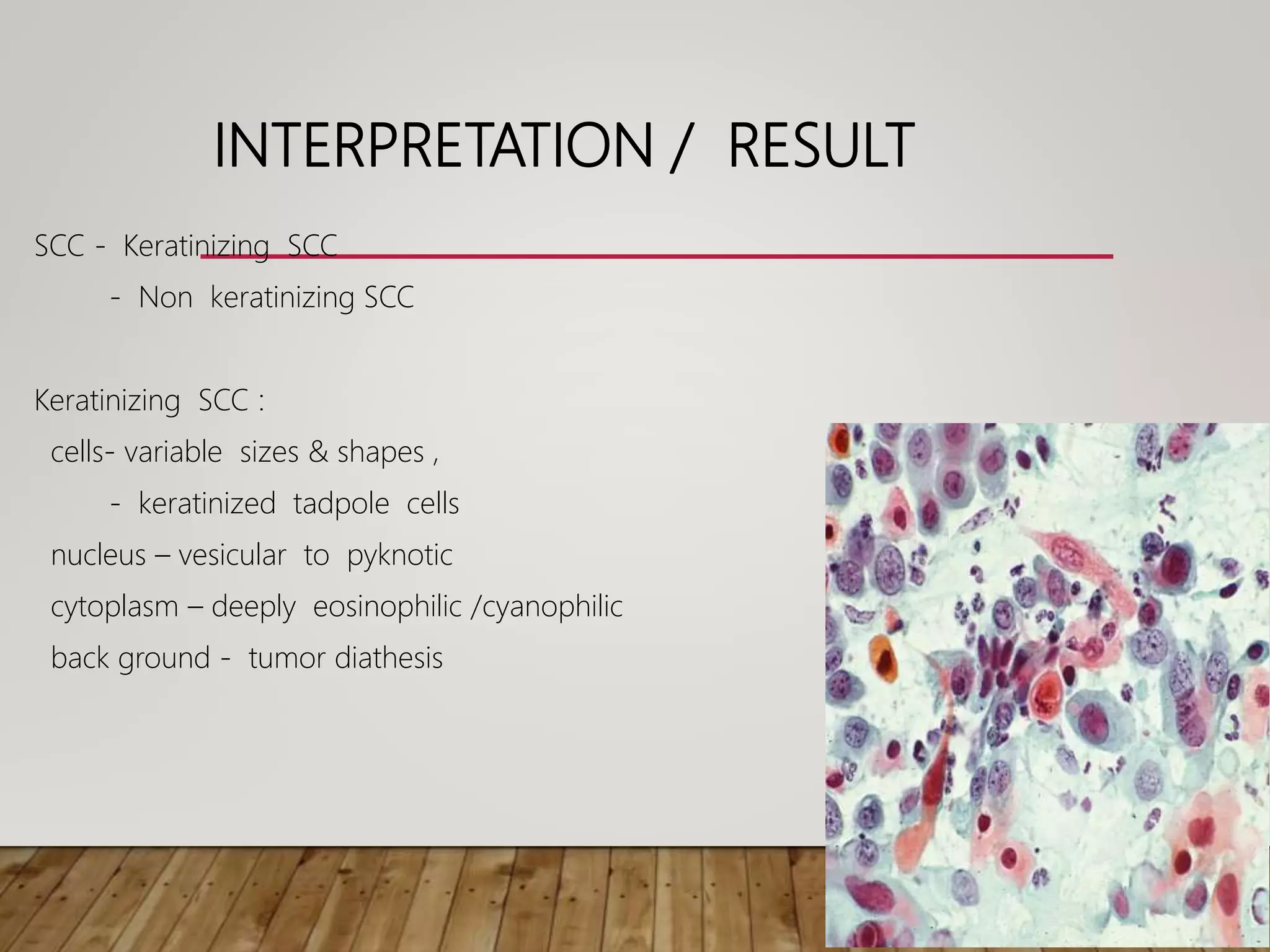 Bethesda system for reporting . Dr. Abhinav Golla , Associate Professor ...