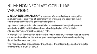 Bethesda Classification of Cervical Cytology-MANYA YADAV (1) (1).pptx
