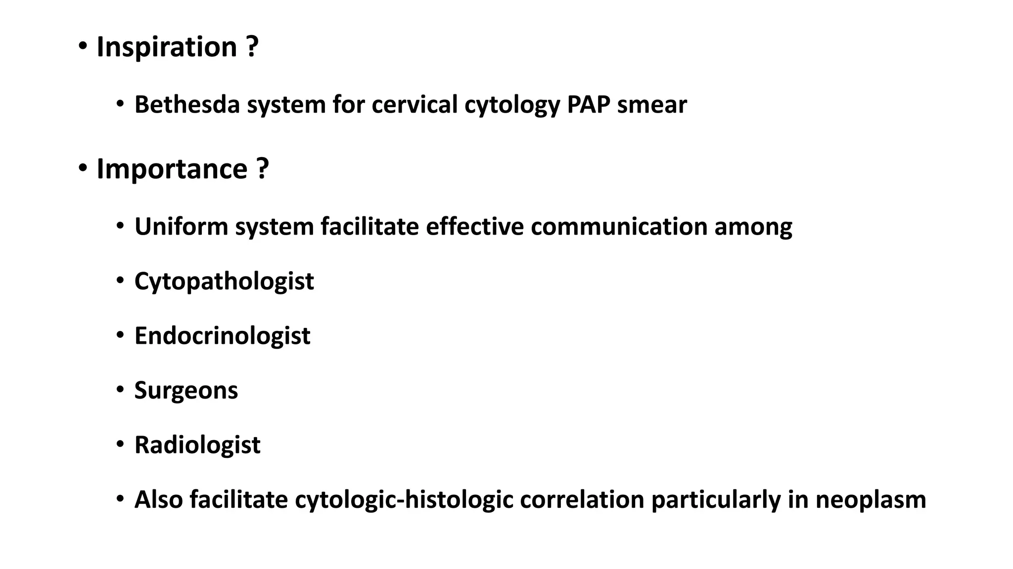 Bethesda system for reporting thyroid cytology | PPTX