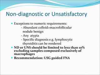 The Bethesda System for Thyroid Cytopathology.ppt