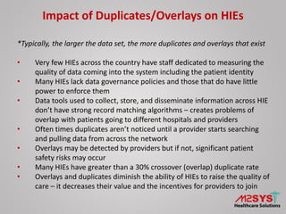 The Impact of Duplicate Medical Records and Overlays in Healthcare | PDF