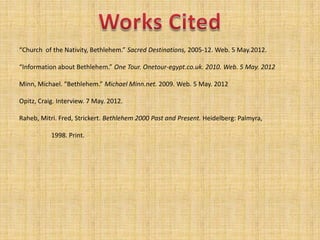 Bethlehem | PPTX