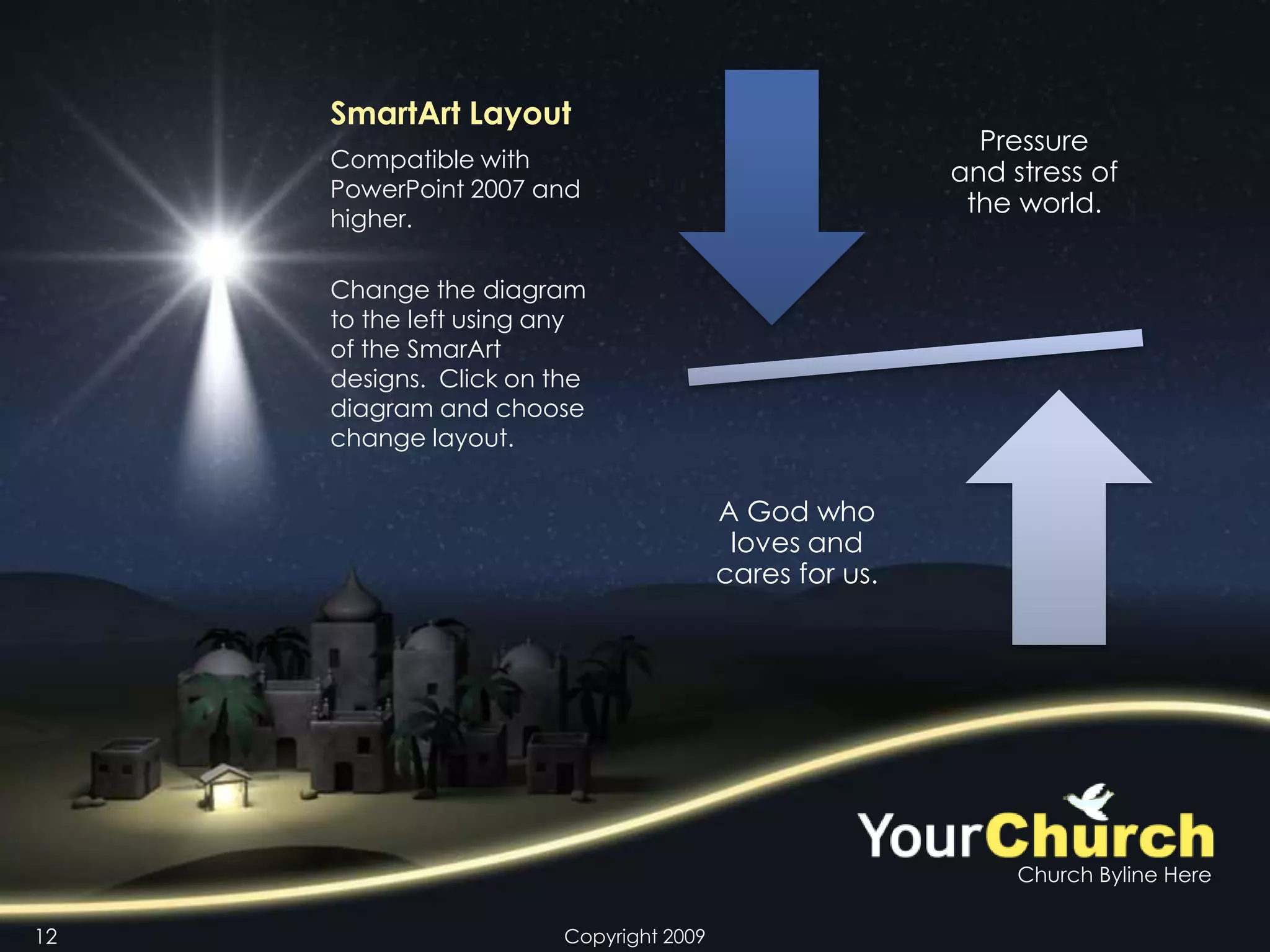 Christmas Night in Bethlehem | PPTX