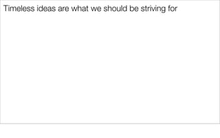 Be Timeless | PPT