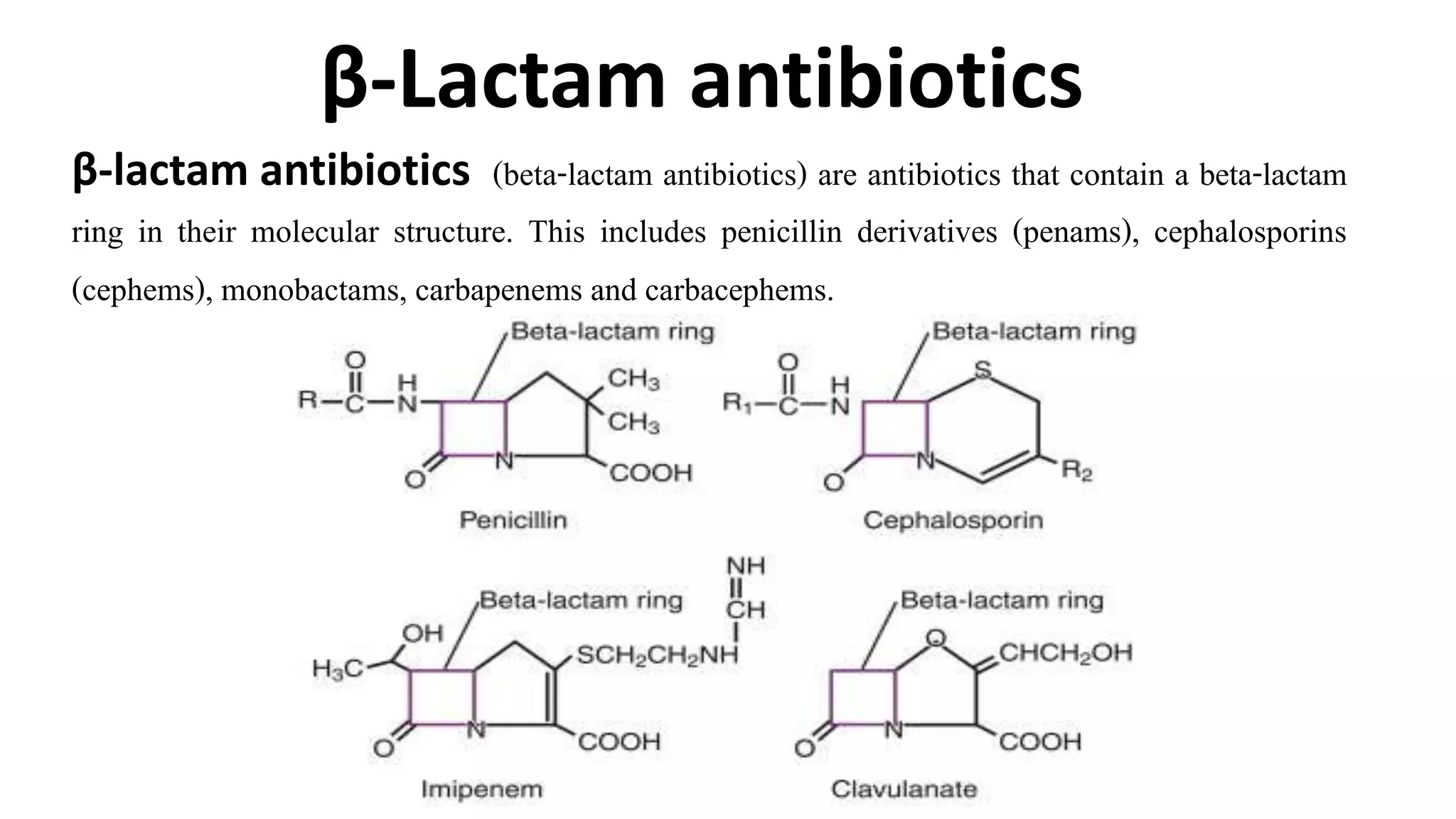 Learn Complete Topic -β-Lactam antibiotics(Penicillin) in Medicinal ...