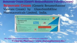 Betnovate Cream (Generic Betamethasone Valerate Cream) | PDF