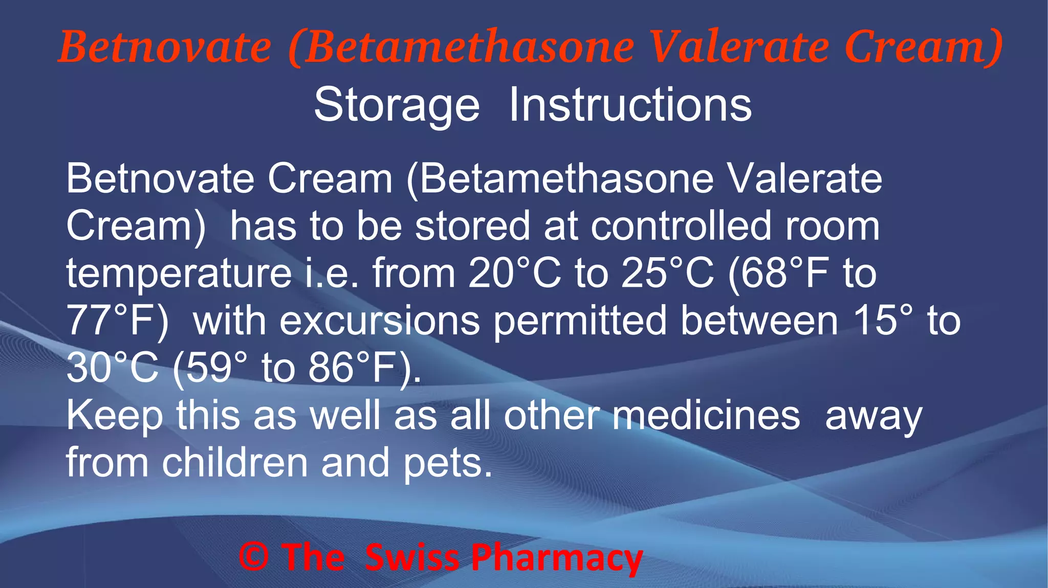Betnovate (Betamethasone Valerate Cream) | PDF | Skin and Dermatology ...