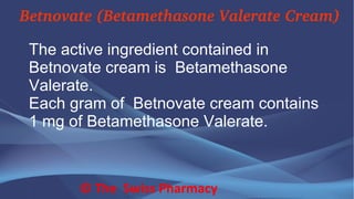 Betnovate (Betamethasone Valerate Cream) | PDF | Skin and Dermatology ...