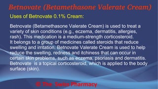 Betnovate (Betamethasone Valerate Cream) | PDF | Skin and Dermatology ...