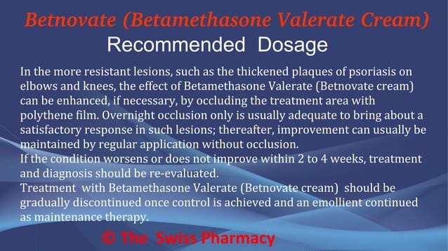 Betnovate (Betamethasone Valerate Cream) | PPT