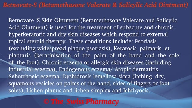 Betnovate-S Skin Ointment | PDF