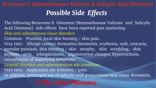 Betnovate-S Skin Ointment | PDF