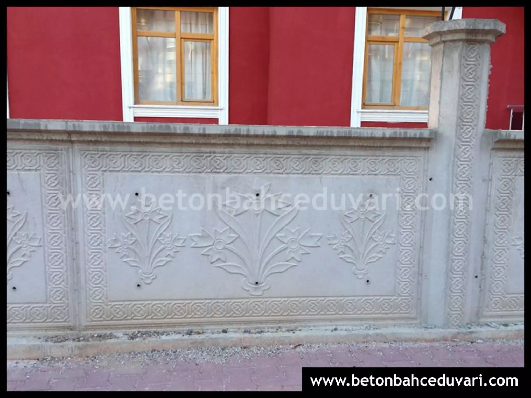 Beton Bahce Duvari Kaliplari Satisi ve Dekoratif Duvar Uygulamalar | PPT