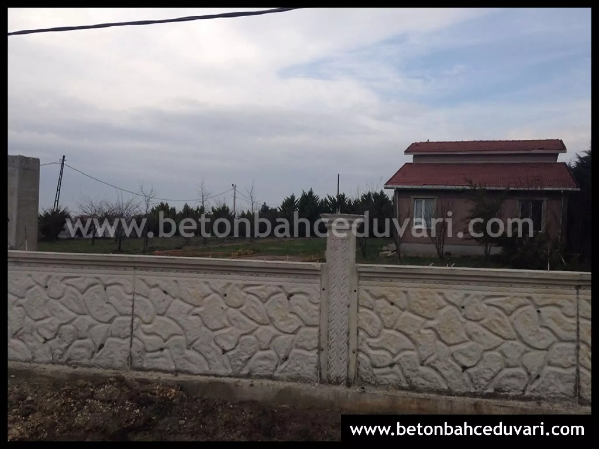 Beton Bahce Duvari Kaliplari Satisi ve Dekoratif Duvar Uygulamalar | PPT