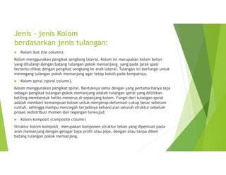 pengantar struktur kolom pada konstruksi beton | PDF