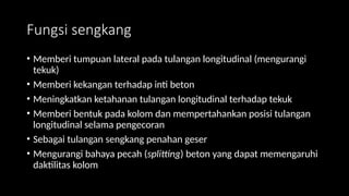 Struktur beton bertulang - Kolom dengan kombinasi beban tekan dan ...
